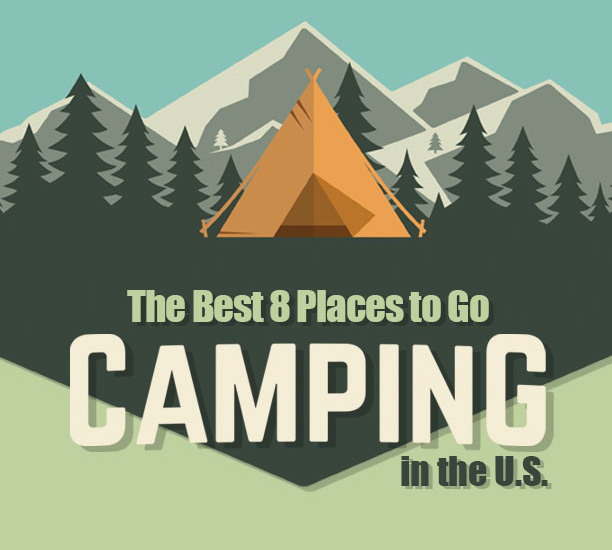 The Best 8 Places to Go Camping in the U.S.